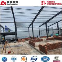 China Q355B Steel Portal Frame Warehouse 12-36m Span Prefabricated Steel Structure Building for sale
