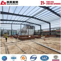 China Q355B Steel Portal Frame Warehouse 12-36m Span Prefabricated Steel Structure Building for sale