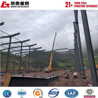 China Prefabricated Steel Structure Warehouse 12-36m Span ISO9001 50 Year Life Quick Assembly for sale