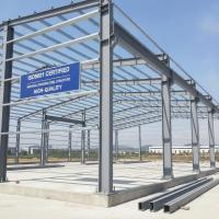 China ISO9001 Certified Steel Structure Frame Building 50-Year Life Multi-Storey Construction Q235B Q355B for sale