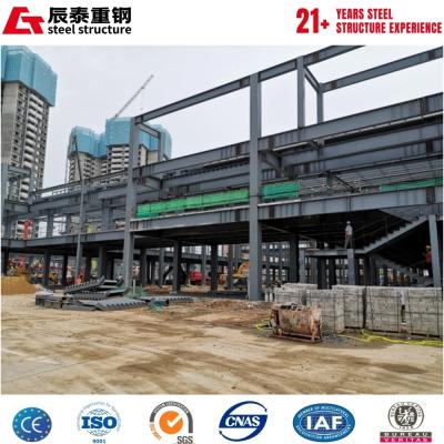 China OEM & ODM professional custom Q355B steel structure framework buildings for sale