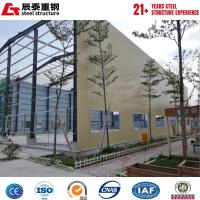 China Hot Rolled H Beam Steel Structure Warehouse Building 12 36m Span Custom Factory for sale