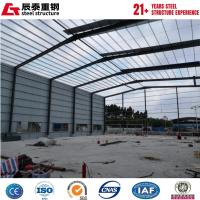 China Hot Rolled H Beam Steel Structure Warehouse Building 12 36m Span Custom Factory for sale