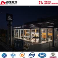 China Prefabricated Steel Structure Exhibition Hall 50 Year Service Life Galvanized Anti Corrosion Large Span Column Free Design for sale