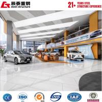China Prefabricated Steel Structure Exhibition Hall 50 Year Service Life Galvanized Anti Corrosion Large Span Column Free Design for sale