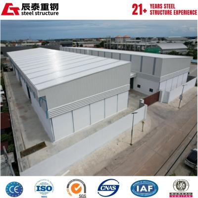 China Weather Resistant Prefab Steel Workshop Building for Manufacturing Factory Use for sale
