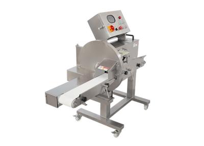 China 800kg/h Cooked Meat Slicing Machine 40mm Adjustable Stainless Steel for sale