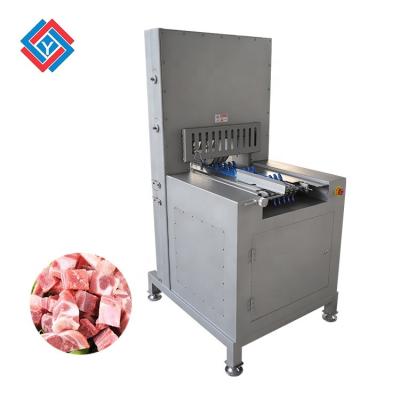 China PLC Meat Processing Bone Saw Machine 800-1000kg/h Frozen Meat Turkey Slicer 220V for sale