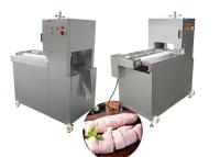 China Frozen Pig Feet Cutting Machine 4 Pcs Bone Saw 2550mm Blade Custom Meat Cutter for sale