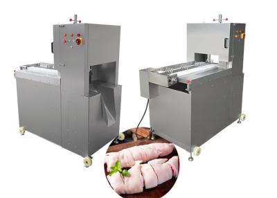 China Frozen Pig Feet Cutting Machine 4 Pcs Bone Saw 2550mm Blade Custom Meat Cutter for sale