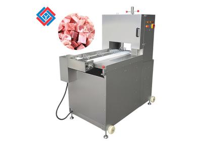 China SUS 304 1000kg/h Bone Saw Machine Multi Saw Blades Pork Chops Frozen Pork Feet Cutter 380V 5KW for sale