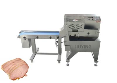 China Commercial Cooked Meat Slicer Machine 160mm Conveyor Belt 380V 50Hz 3Ph for sale