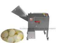 China SUS 304 Stainless Steel 1.5KW Potato Wave Slice Cutting Machine 1000-3000kg/h for sale