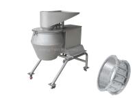 China 1.5KW 16 Station Self Locking Head Centrifugal Potato Chips Slicer 1000-3000kg/h for sale