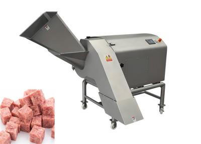 China 800-3000kg/H Meat Processing Machine Industrial Frozen Meat Dicer Machine for sale