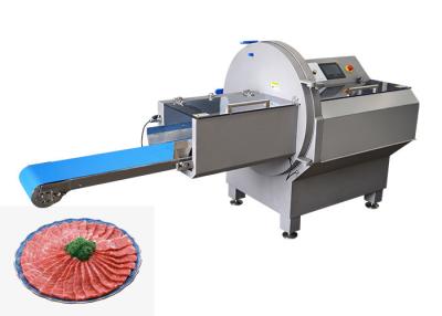 China Industrial Frozen Meat Slicing Machine 4.84kW 380V 520kg Stainless Steel Portion Cutter for sale