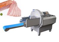 China Industrial Ham Bacon Portion Cutting Machine 280pcs/Min For Meat Processing Plant for sale