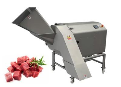 China Frozen Boneless Meat Cube Cutting Machine 3000KG/H SUS304 3D Dicer for sale