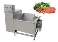 China 2.25KW Commercial Fruit Vegetable Washing Machine 500KG/H 304 Stainless Steel for sale