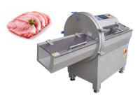 China Halal Frozen Boneless Buffalo Meat Slicing Machine 210PCS/Min Capacity 3KW for sale