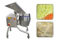 China SUS 304 Centrifugal Potato Slicer Shredder 1000KG/H Vegetable Processing Equipment for sale