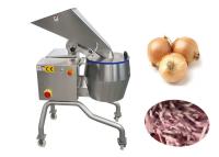 China Industrial Onion Shredder Vegetable Cutting Machine 380V 1-5T/H Adjustable Slicing for sale