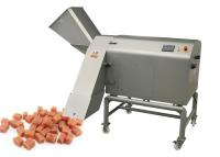 China 1500kg/h Electric Industrial Meat Dicer Frozen Chicken Cube Cutting Machine Stainless Steel for sale