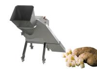 China Stainless Steel 3D Potato Dicing Machine 3000KG/H 1.5KW for sale