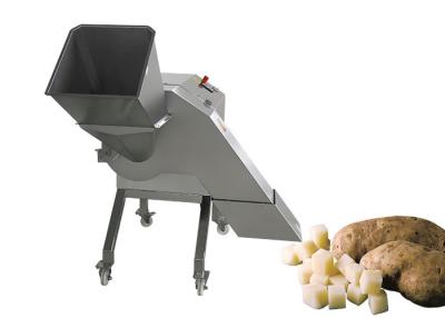 China Stainless Steel 3D Potato Dicing Machine 3000KG/H 1.5KW for sale