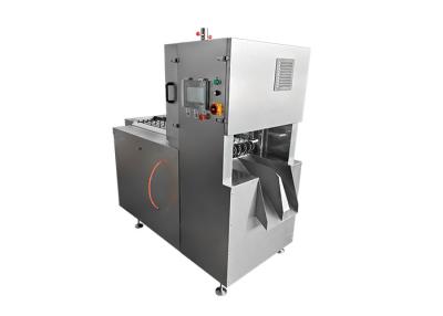 China 4PCS Blade Band Saw Meat Cutting Machine 2550mm for Frozen Meat for sale