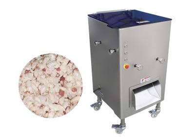 China 1000kg/h Double Blade Beef Slicing Machine 380V Fresh Meat Slicing and Shredding Machine for sale