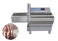 China Large Beef Frozen Meat Slicer Hard Meat Slicing Equipment 280pcs/min 380V for sale