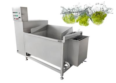 China Automatic Disinfection Vegetable Washing Machine SUS 304 400KG/H for sale