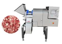 China 3D Frozen Meat Dicer High Speed Beef Cube Cutting Equipment for sale