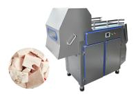 China Large Automatic Frozen Beef Meat Cube Dicer Machine 2000kg/h 380v for sale