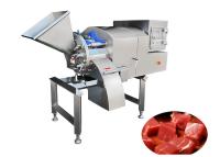 China High Speed Beef Meat Dicing Machine JYR-350 380V 10.5kw Chicken Cube Cutting Equipment for sale