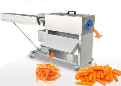 China SUS 304 Carrot Peeling Machine 40-60pcs/min 220V Single Phase with Extra Knives for sale