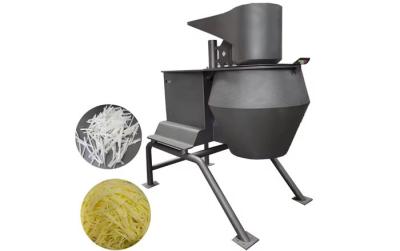 China Commercial 304 Stainless Steel Vegetable Shredder Slicer 400T 1000-3000kg/h for sale