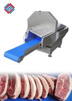 China Heavy Duty Frozen Beef Steak Cutting Slicing Machine With Adjustable Thickness for sale