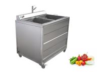 China Commercial Restaurant Air Bubble Fruit And Vegetable Washing Machine for sale