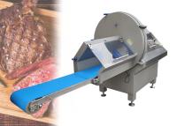 China Industrial Sausage Biltong Meat Slicer Machine 0.5-30mm Adjustable Thickness 280 Cuts Per Minute for sale