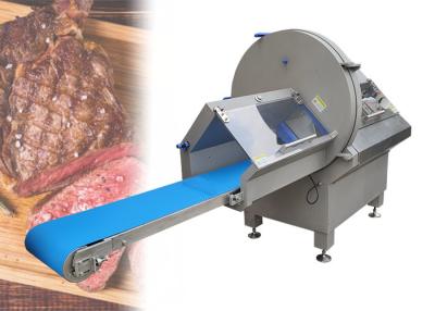 China Industrial Sausage Biltong Meat Slicer Machine 0.5-30mm Adjustable Thickness 280 Cuts Per Minute for sale