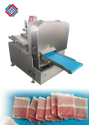 China 2-Dimension Frozen Meat Slicing Dicing Machine 800kg/h Stainless Steel Commercial for sale