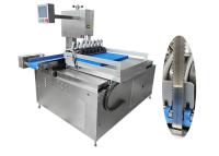 China Double-Sided Serrated Automatic Bone Saw Cutting Machine For Frozen Meat for sale