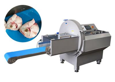 China Industrial Frozen Meat Slicer Machine 200 Cuts Per Minute 1-30mm Adjustable for Beef Pork for sale