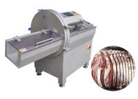 China JY-21K Industrial Frozen Meat Slicer 210 Cuts Per Minute Stainless Steel Sickle Blade for sale