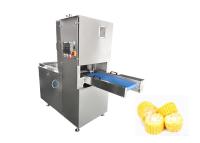 China 304 Stainless Steel Frozen Sweet Corn Cutting Machine 4 Saw Blades 380V for sale