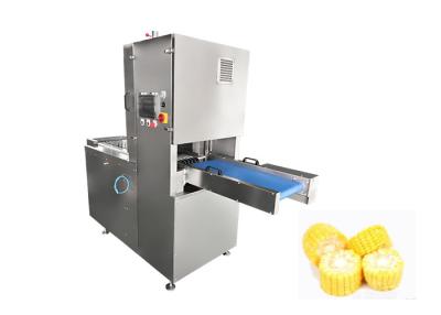 China 304 Stainless Steel Frozen Sweet Corn Cutting Machine 4 Saw Blades 380V for sale