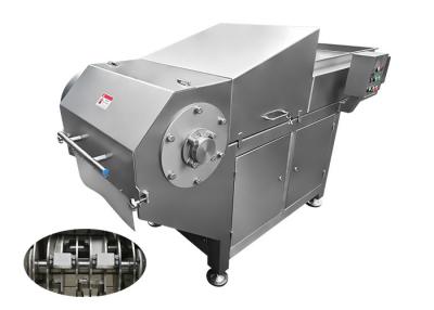 China Automatic Frozen Meat Slicing Machine 304 Stainless Steel 2000-3000kg per Hour for sale