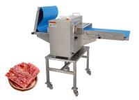 China Commercial Chicken Meat Cutting Machine 600-1000kg/h Stainless Steel Biltong Slicer for sale